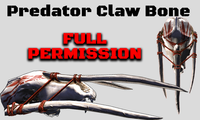 Second Life Marketplace - Predator Bone Claw FullPerm